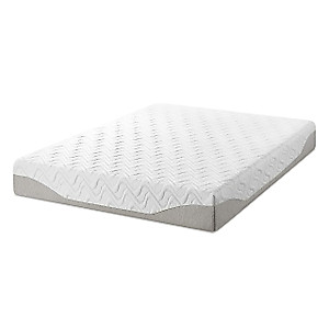 Best Price Mattress 9" Gel Infused Memory Foam Mattress, King, White