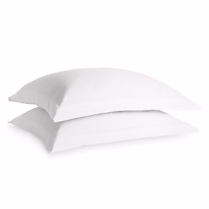 Peru Pima, Duvet Cover Set with 3 Pieces, 285 Thread Count Percale, 100% Peruvian Pima Cotton, Full/Queen Size, White Solid Color