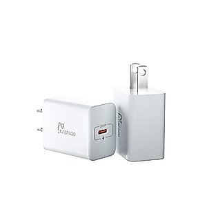 USB C Wall Charger, 20w Power delivery 3.0 Fast Charger, USB C Charger, Fast Charging Block for iPhone 13/13 Mini/13 Pro/13 Pro Max/12, Galaxy, Pixel 4/3, iPad/iPad Mini