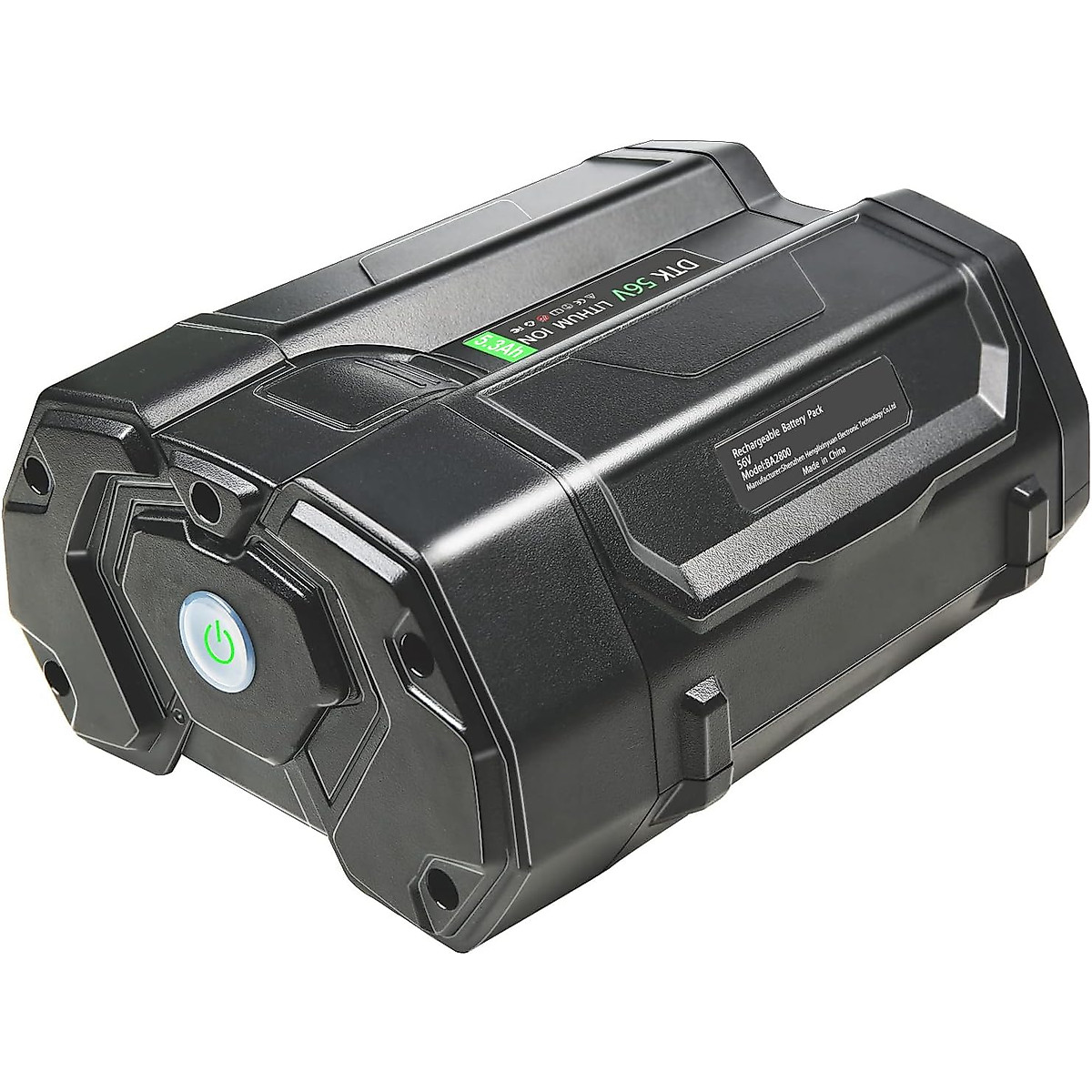 DTK Replacement for EGO 56V Battery BA2800 BA4200 BA1400 Compatible with All EGO 56 Volt Power Tools Batteries 5.3Ah