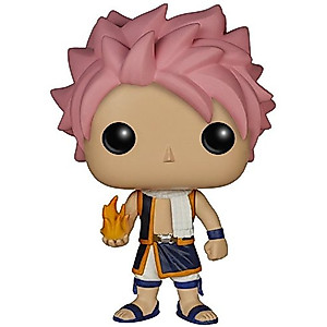 POP Fairy Tail - Natsu Funko Pop! Vinyl Figure (Bundled with Compatible Pop Box Protector Case), Multicolored, 3.75 inches