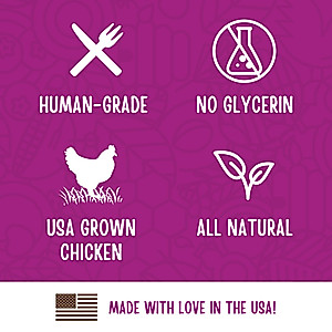 Full Moon Chicken Nuggets Healthy All Natural Dog Treats Human Grade Made in USA 12 oz