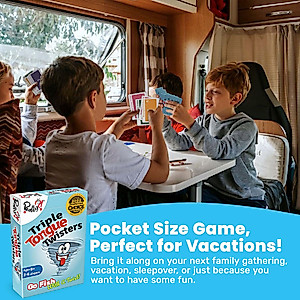 Really?! Triple Tongue Twisters - Go Fish with A Twist, Hilarious Family Party Speech & Memory Card Game, Ages 8+