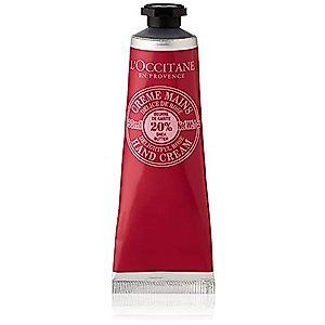 L'Occitane Shea Butter Delightful Rose Hand Cream|Nourishes and softens|20% shea butter|1 Oz