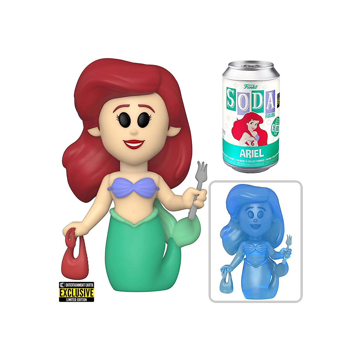 Ariel (Little Mermaid) Funko Vinyl Soda Exclusive