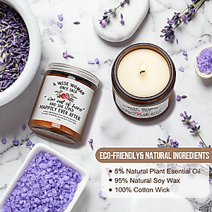 Retirement Gifts for Women 2024,Retirement Gift for Woman,Retirement Gifts for Women,Cool Retirement Gifts,Retired Gifts for Women-Lavender Scented Candles