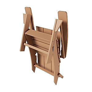 WestinTrends Ashore Modern Outdoor Folding Adirondack Chair (Set of 2)