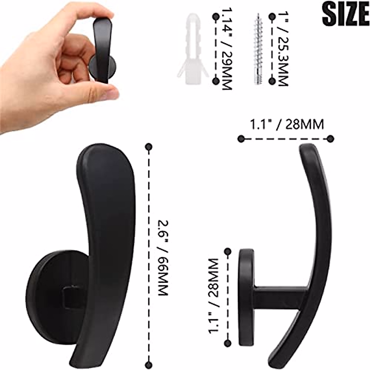 Curtain Holdbacks Wall Mounted Window Bathroom Curtain Tieback Drapery Holder Hook for Home-Kitchen Decoration Shower Curtain Holder for Clear Stick On No Screw Wall Mounted Door