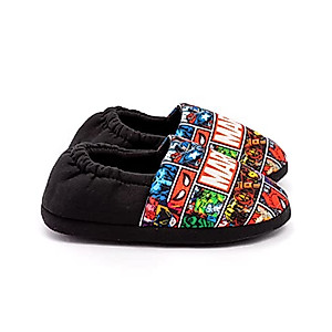 Marvel Avengers Slippers Boys Kids Comic House Shoes Loafers 11.5 US Little Kid