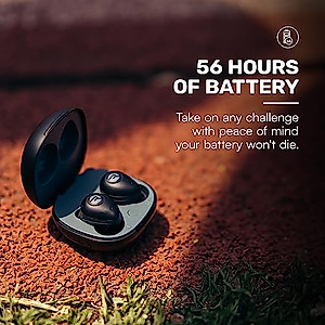 Raycon Fitness Bluetooth True Wireless Earbuds with Built in Mic 56 Hours of Battery, IPX7 Waterproof, Active Noise Cancellation, Awareness Mode, and Bluetooth 5.3 (Green)