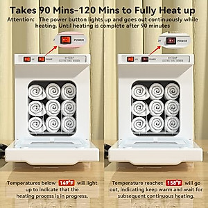 HYTOBP Pink Towel Warmer, 5L Thermostatic Towel Heater, 2-in-1 Professional Mini Towel Warmer, Beauty Salon and Spa Towel Warmers for Facial.(No Towel)