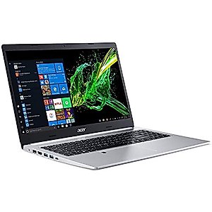 Acer Premium Aspire 5 A515 15.6-inch FHD (1920x1080) Laptop PC, 10th Gen Quad-Core Intel i5-10210U up to 4.2GHz, 8GB DDR4, 256GB SSD, Stereo Speakers, Intel UHD Graphics 620, Windows 10 Home (Renewed)