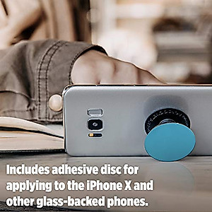 PopSockets: Collapsible Grip & Stand for Phones and Tablets - Aluminum Blue