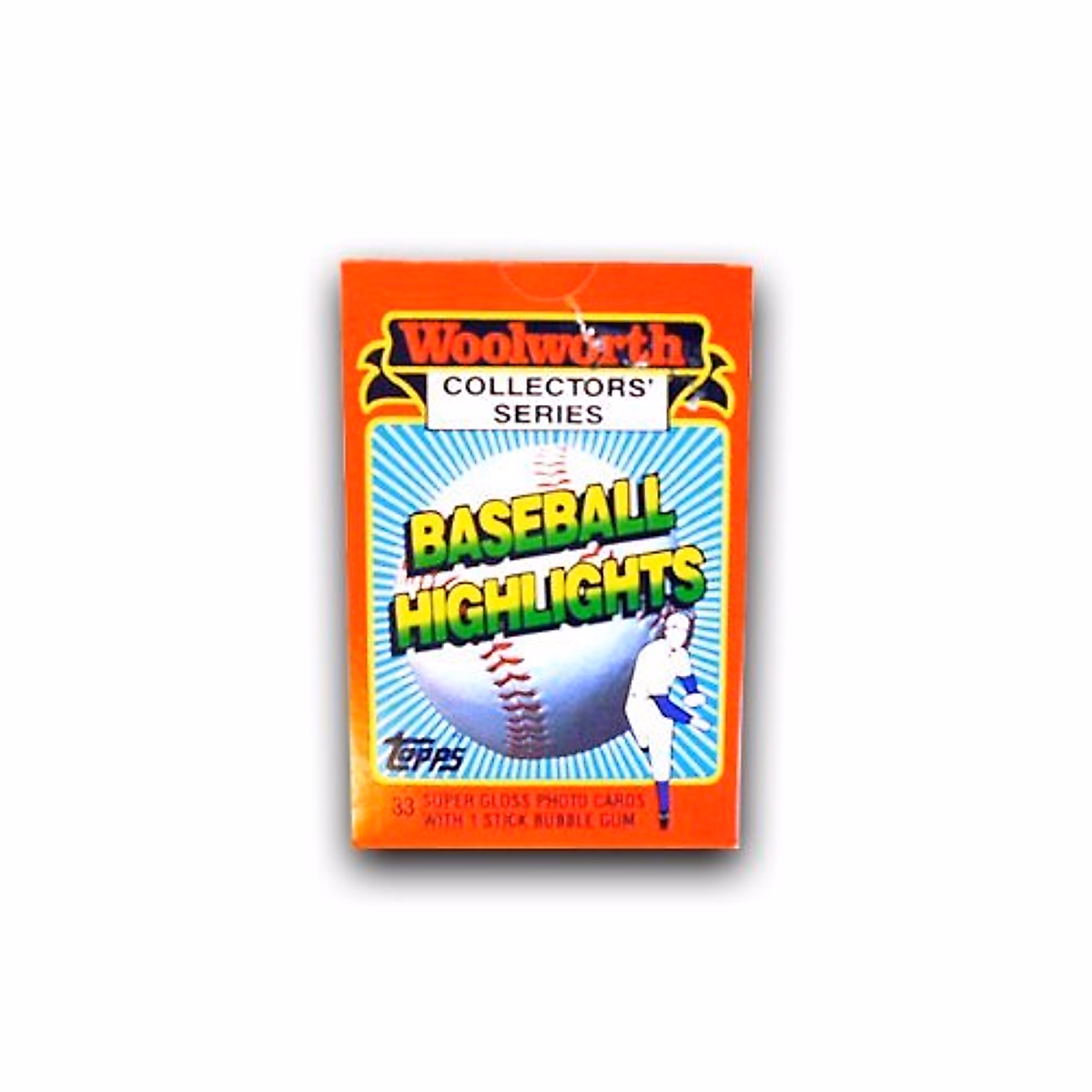 Topps 1989 Woolworth Baseball Highlights Factory Set