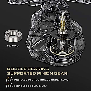 KastKing Valiant Eagle Baitcasting Reel, 6.6:1 Gear Ratio Right Handed Baitcaster Fishing Reel