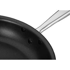 WINCO Tri-Ply Frying Pan, Silver