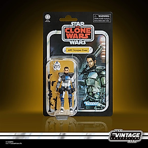STAR WARS The Vintage Collection ARC Trooper Fives Toy, 3.75-Inch-Scale The Clone Wars Action Figure, Toys for Kids Ages 4 and Up