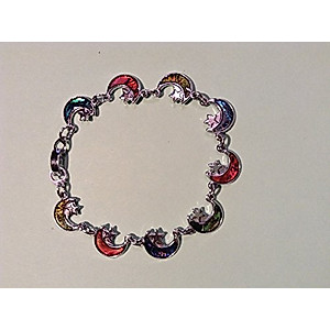 Shell of the Sea This Moon Paua shell link bracelet is so cute & 7" long