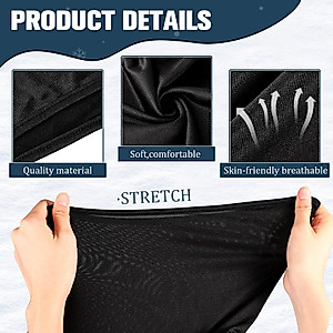 Kigeli 105 Pcs Balaclava Face Mask Ski Mask Winter Face Gaiter for Men Motorcycle Ski Scarf for Women Outdoor Sports(Black)