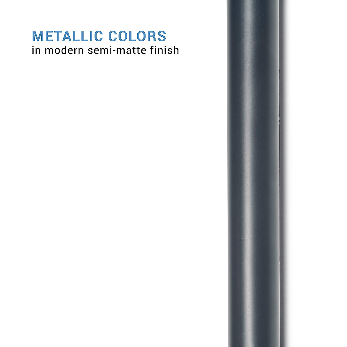 Lumex ColorSelect Walker, Lightweight & Folding 2-Wheel Walker for Adults & Seniors, Black