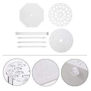 1 Set Pipette Rack Tube Storage Rack Tube Holder Tube Rack Test Tube Shelf Tube Organizer Holder for Tube Storage Shelf Storage Holder Test Tube Holding Rack Tube Container