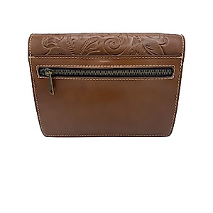 Patricia Nash Tooled Leather Laurentina Crossbody Bag Purse in Florence