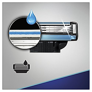 Gillette Mach3 Razor Blades for Men Pack of 8