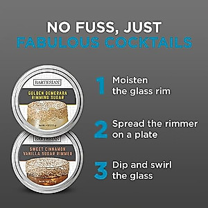 Bartesian Triple Berry Sugar Cocktail Glass Rimmer - Cocktails Glasses Sweet Rimming Garnish for Bar Drink Lemon Drop, Margaritas, Gimlets, Cosmopolitan - Home Bartending Mixology Supplies