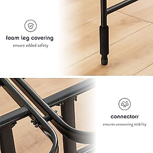 Best Price Mattress New Innovated Box Spring Platform Metal Bed Frame / Foundation, California King