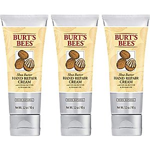 Burt's Bees Shea Butter Hand Repair Cream, 3.2 Oz (Pack of 3)