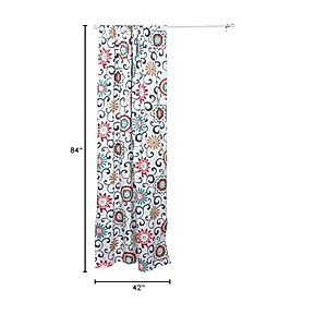 Trend Lab Waverly Floral Pom Pom Play Window Drape