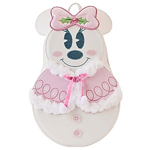 Loungefly Disney Minnie Mouse Pastel Snowman Mini Backpack
