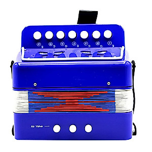 ERINGOGO Accordion Children Musical Ensemble Instrument Piano Toy Kids Noise Maker Kids Musical Instrument Toddler Toys Musical Toys Music Toys Small Student Play Engineering Plastics