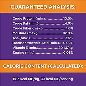 IAMS PERFECT PORTIONS Healthy Kitten Grain Free* Wet Cat Food Cuts in Gravy, Chicken Recipe, (24) 2.6 oz. Easy Peel Twin-Pack Trays