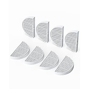 Baseus 8 Packs Replacement Filters for 2.5L Lotis Y1 Smart Cat Water Fountain Pet Water Dispenser