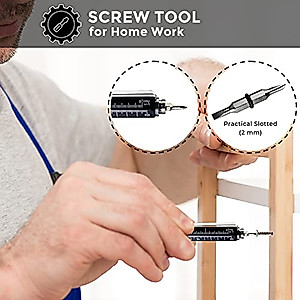 Multi-Tool Pen Gifts for Men Cool Multitool Set Gift for Dad Birthday, Fathers Day, Valentines, Construction Gadgets DIY Tool, With Screwdriver, Stylus, Bubble Level, Ruler & Phillips Flathead Bit