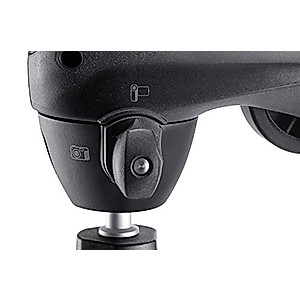 Manfrotto Compact Action Aluminium Tripod with Hybrid Head forEntry-Level DSLRs, Mirrorless up to 1.5kg Black