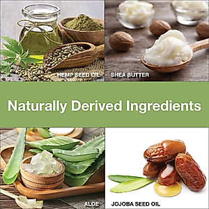 Ginger Lily Farms Botanicals HEMP Herbal Body Moisturizer for Dry Skin, Enriched with Pure Hemp Seed Oil, 100% Vegan & Cruelty-Free, Fruity Floral Scent, 1 Gallon (128 fl. oz.) Refill