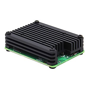 Geekworm 12mm Thickness Aluminum Alloy Heatsink (C235) Support 30mm Cooling Fan Compatible with Raspberry Pi Compute Module 4 CM4 Motherboard