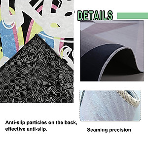 Custom Personalized Door Mat, Customized Photo Text Non-Slip Washable Mat for Bedroom Room Garden Office, Home Decorative (23"x46")