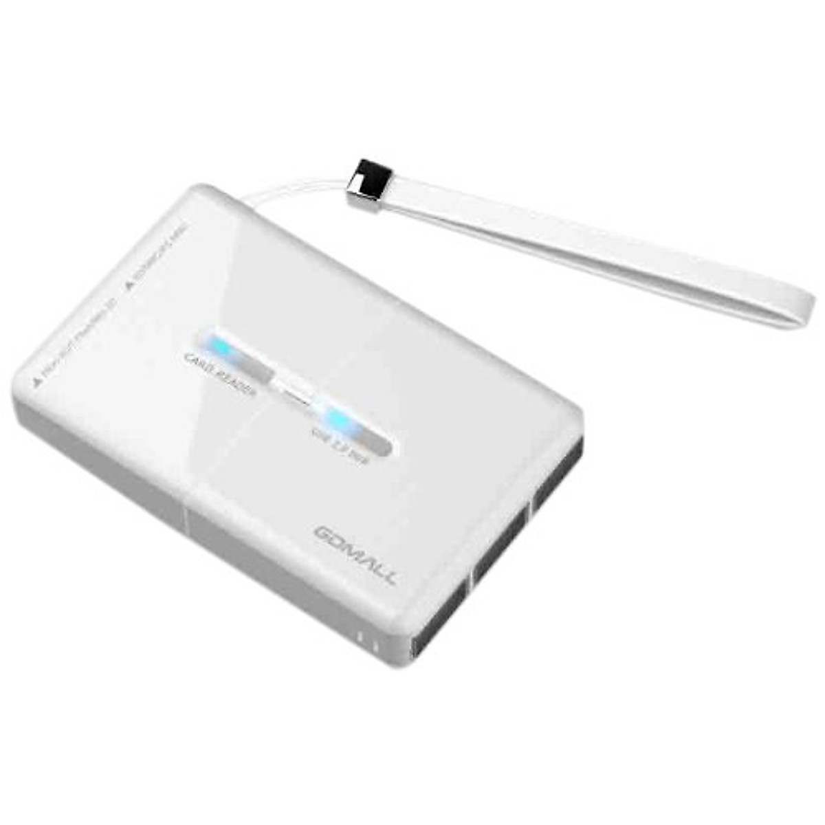 GDMALL 3-Port USB Hub, Card Reader Combo White/White Inspire One WW