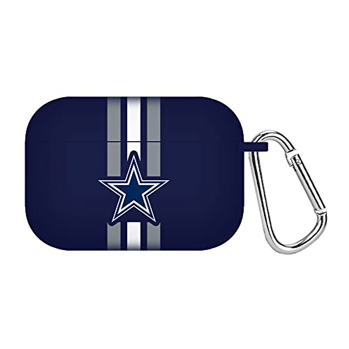 GAME TIME Dallas Cowboys HD Case Cover Compatible with Apple AirPods Pro (Stripes)