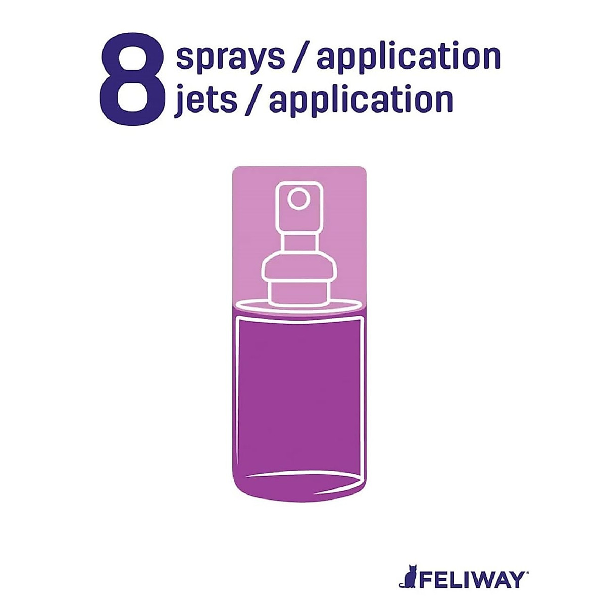 FELIWAY Spray Classic Spray, 60 mL - Reassures Cats During Car Travel, Veterinary Visits & Helps Control Unwanted Behaviours Like Urine Spraying, Scratching - (60 mL Spray, 1-Pack)