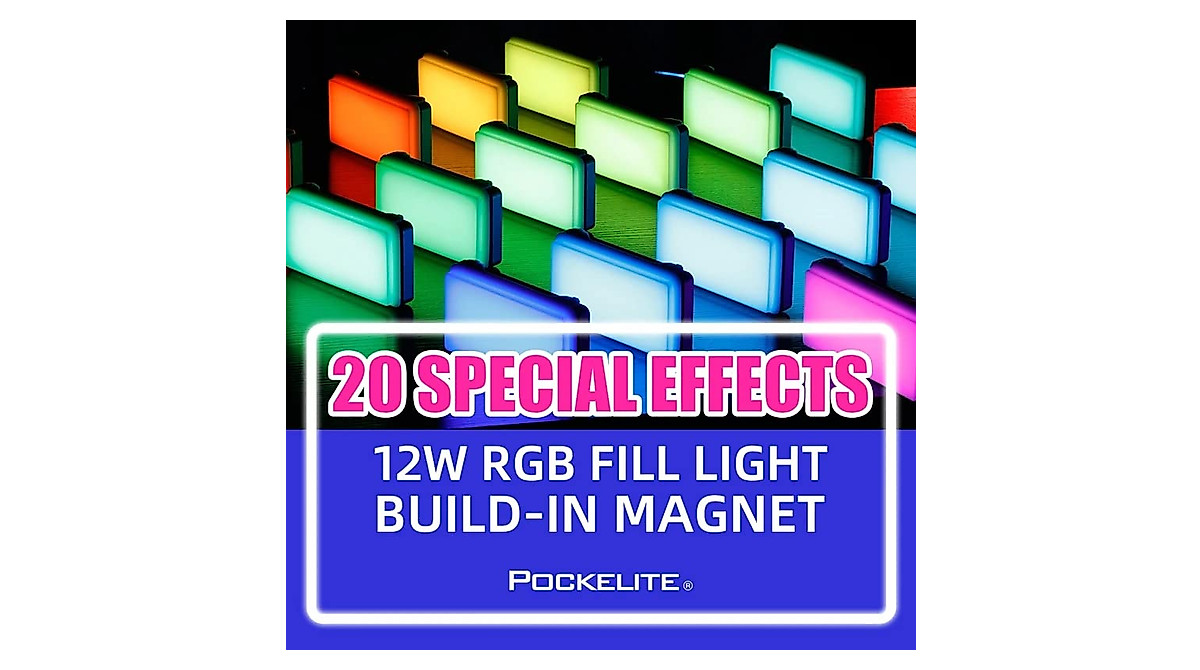 Fenxbzy Falcon Eyes F7 RGB LED Light for Photographers