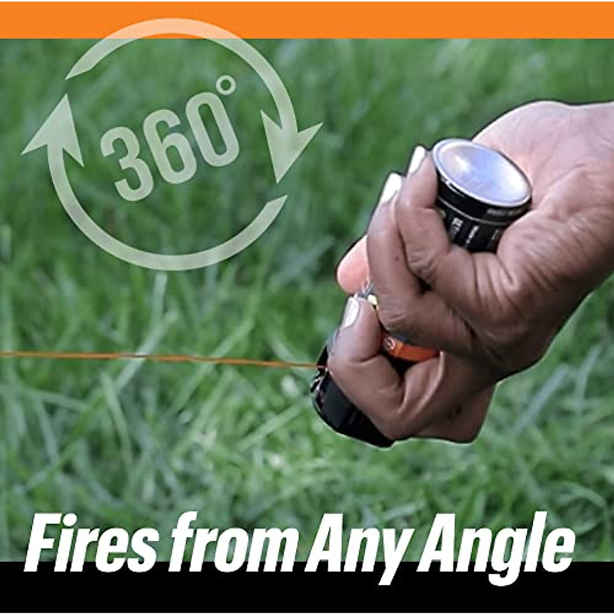 VEXOR® Pepper Gel from Zarc™, Maximum Strength Police Pepper Spray, Gel is The Future, Full Axis (360°) Technology Shoots from Any Angle 18-feet, Flip-top Safety aand Belt Clip Included (2 Pack)