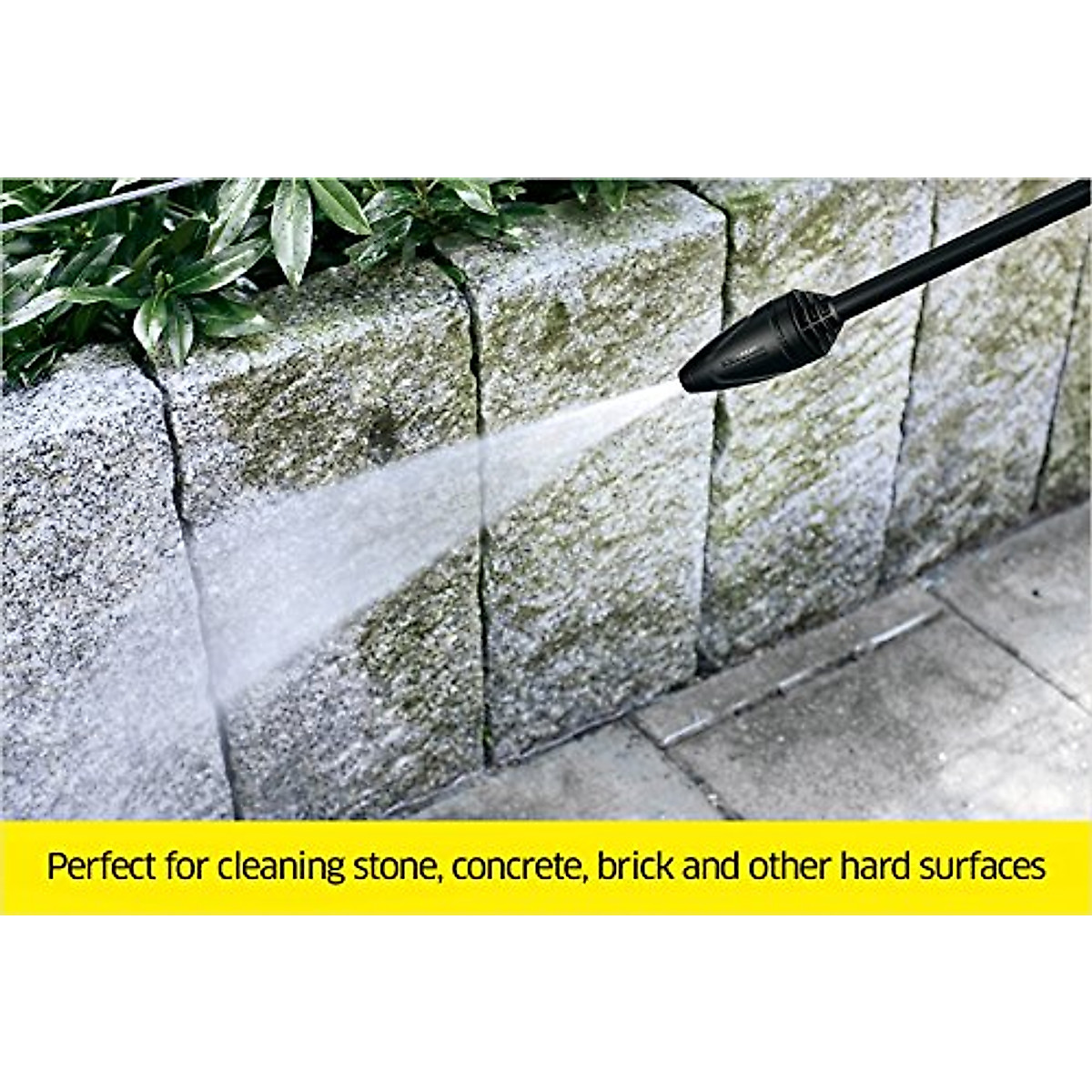 Karcher Rotary Dirtblaster Spray Wand for Electric Power Pressure Washers K2-K5, Black