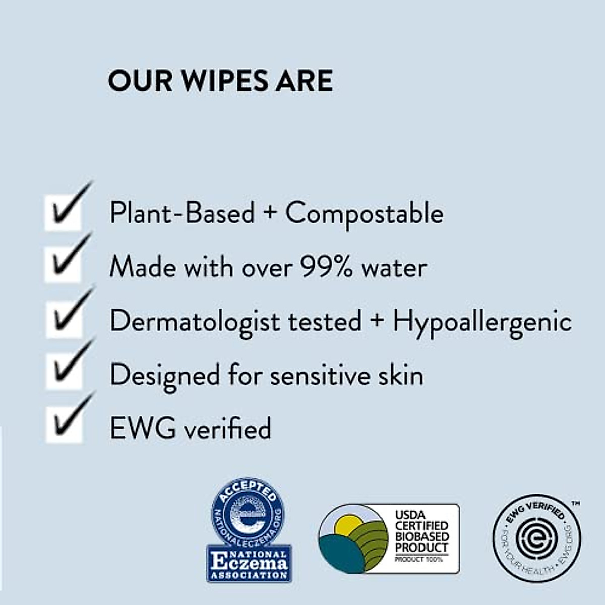 The Honest Company Clean Conscious Wipes | 99% Water, Compostable, Plant-Based, Baby Wipes | Hypoallergenic, EWG Verified | Pattern Play, 288 Count