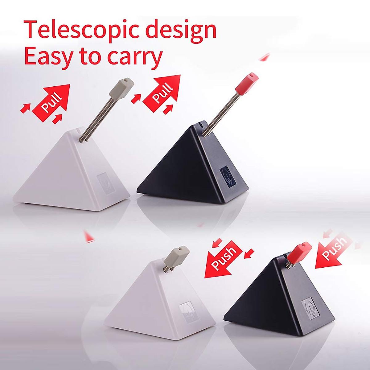 Hotline Games Mouse Bungee Mouse Cord Clip Cord Management System Fixer Holder for Esports FPS Game (3.0 New White)