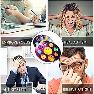 Solar System Dimple for Kids Simple Planet Dimple Oversize Poppet Fidget Toy Space Astronomy Space Toys Educational Toys for Party Favors Christmas Birthday