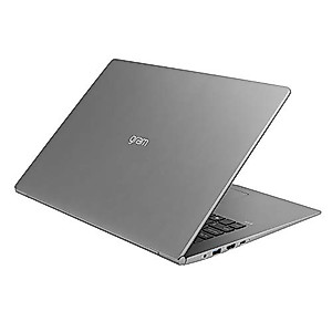 LG Gram 17Z990-R.AAS9U1 Thin and Light Laptop, 17" (2560 X 1600) IPS Display, Intel 8th Gen Core i7, 16GB RAM, 1TB (512GB x 2) Nvme SSD, Up to 19.5 Hour Battery, Thunderbolt 3, Dark Silver
